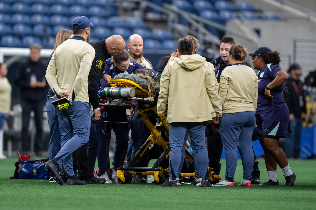 Pro Soccer Match Suspended After Player’s Scary Collapse
