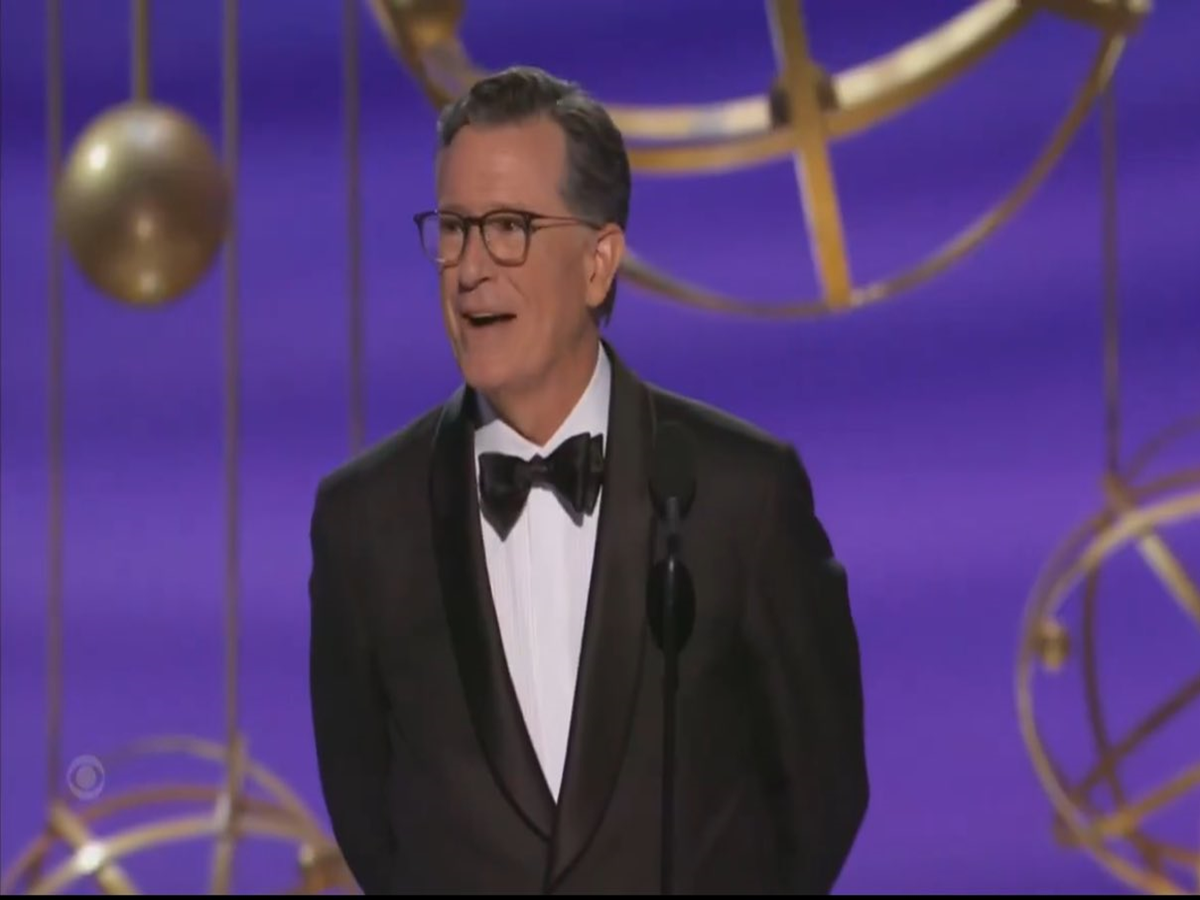 'Is anyone hiring?': Stephen Colbert shows off vintage headshot at ...