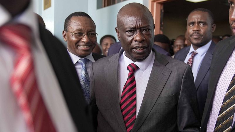 Former Kenya's deputy president, declares bid to oust president William ...