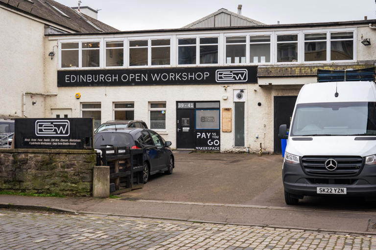 The doors are open at Edinburgh Open Workshop