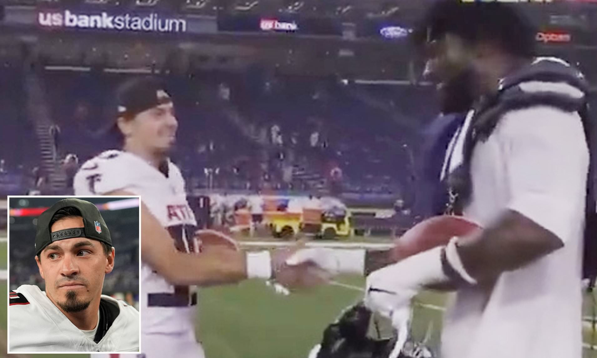 Wild moment new Atlanta Falcons kicker admits he doesn't know teammate ...