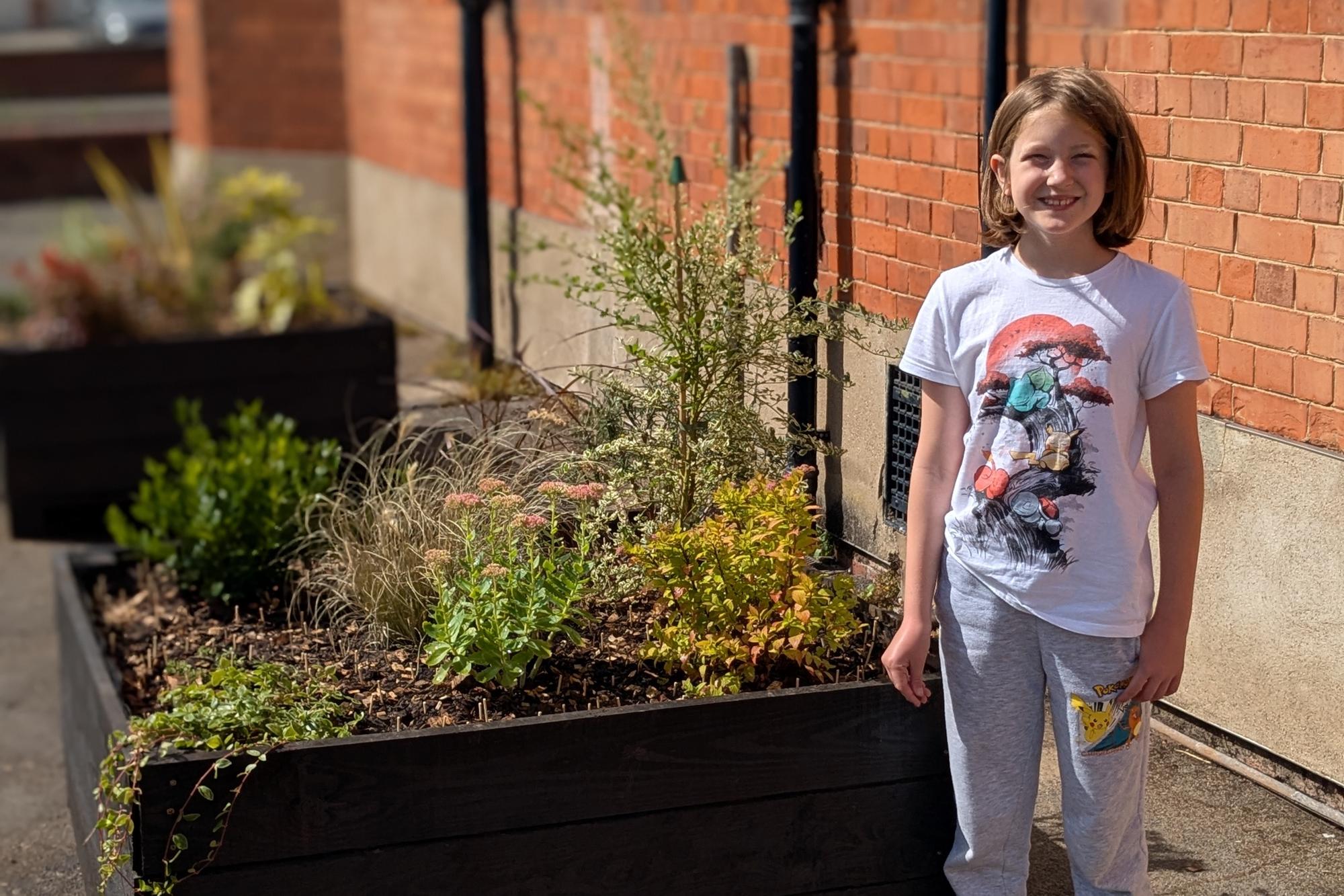 Community project founder proud to brighten up area at the entrance to ...