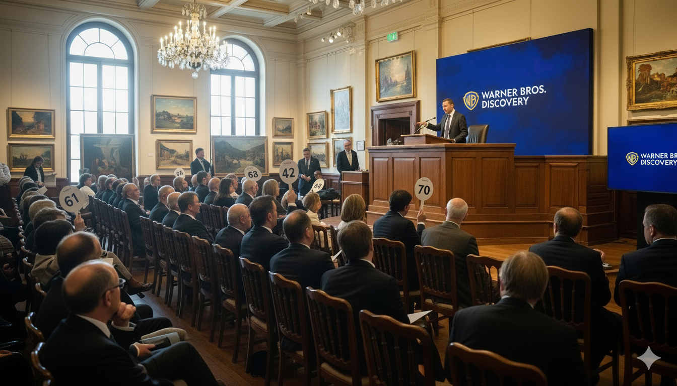 Warner Bros. Discovery CEO wants bidding war for company