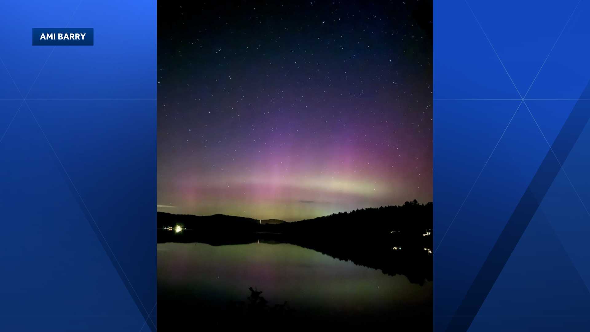 Northern lights visible in several New Hampshire communities overnight