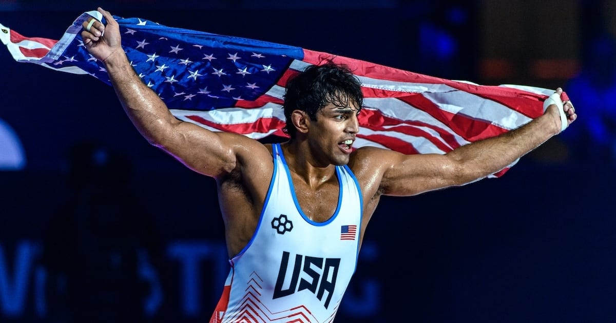 Zahid Valencia captures Gold Medal at 2025 Wrestling World Championships