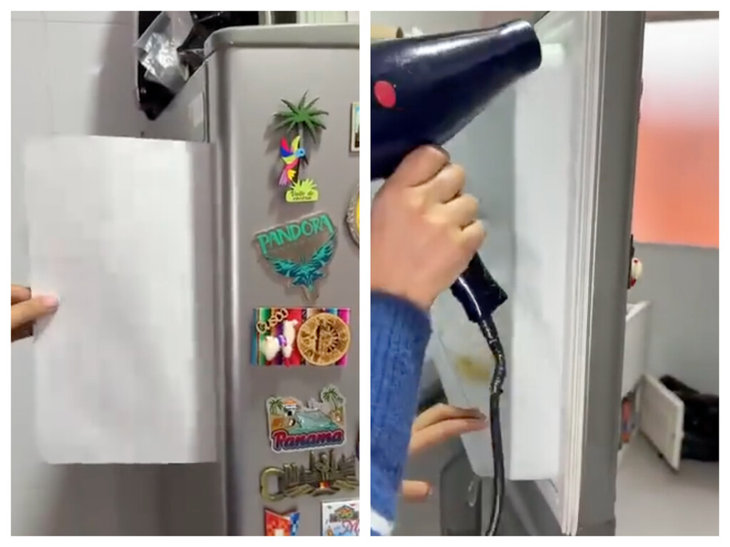 Cuando la nevera ya no cierra bien, repara su caucho con este truco ...