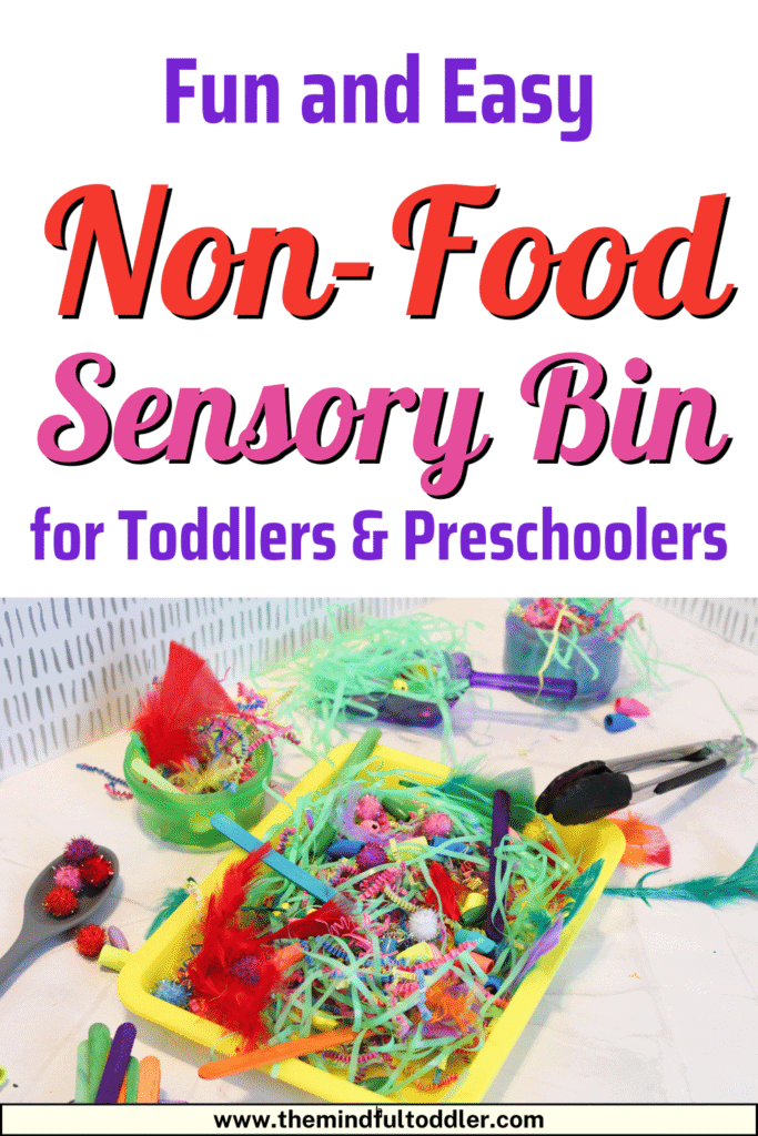 Fun and Easy Non-Food Sensory Bin: A Creative and Engaging Activity for ...