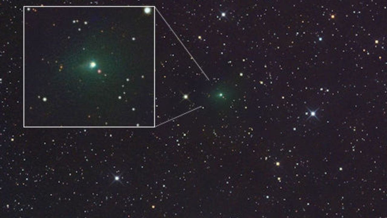 Interstellar comet 3I ATLAS glows green during lunar eclipse | Space ...