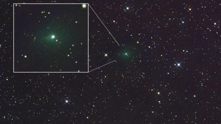 Interstellar comet 3I ATLAS glows green during lunar eclipse | Space ...