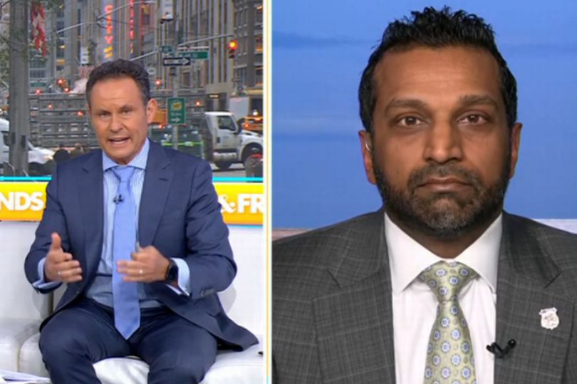 Kash Patel's telling two-word response as he's grilled by Fox News host ...