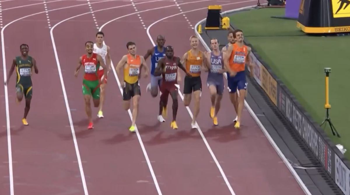 U.S. Olympic Champion Disqualified From The World Championships