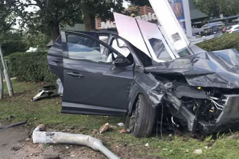 Police speak to 'number of witnesses' after car left like this after ...
