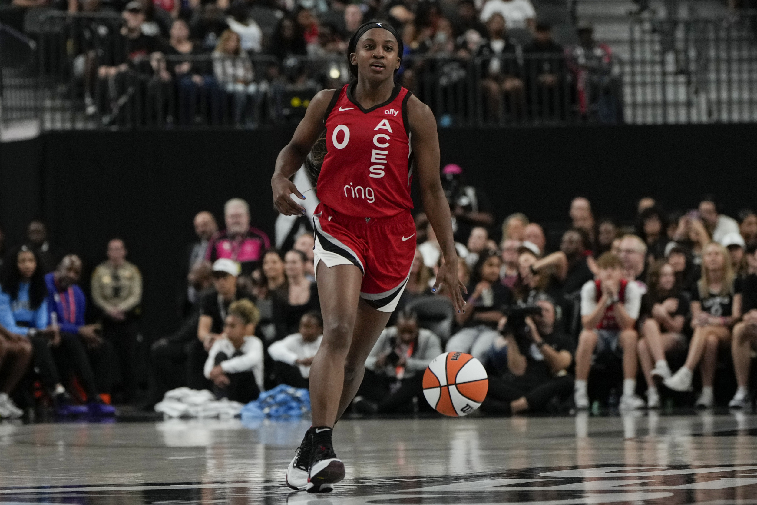 Aces keep win streak alive in first game of playoffs