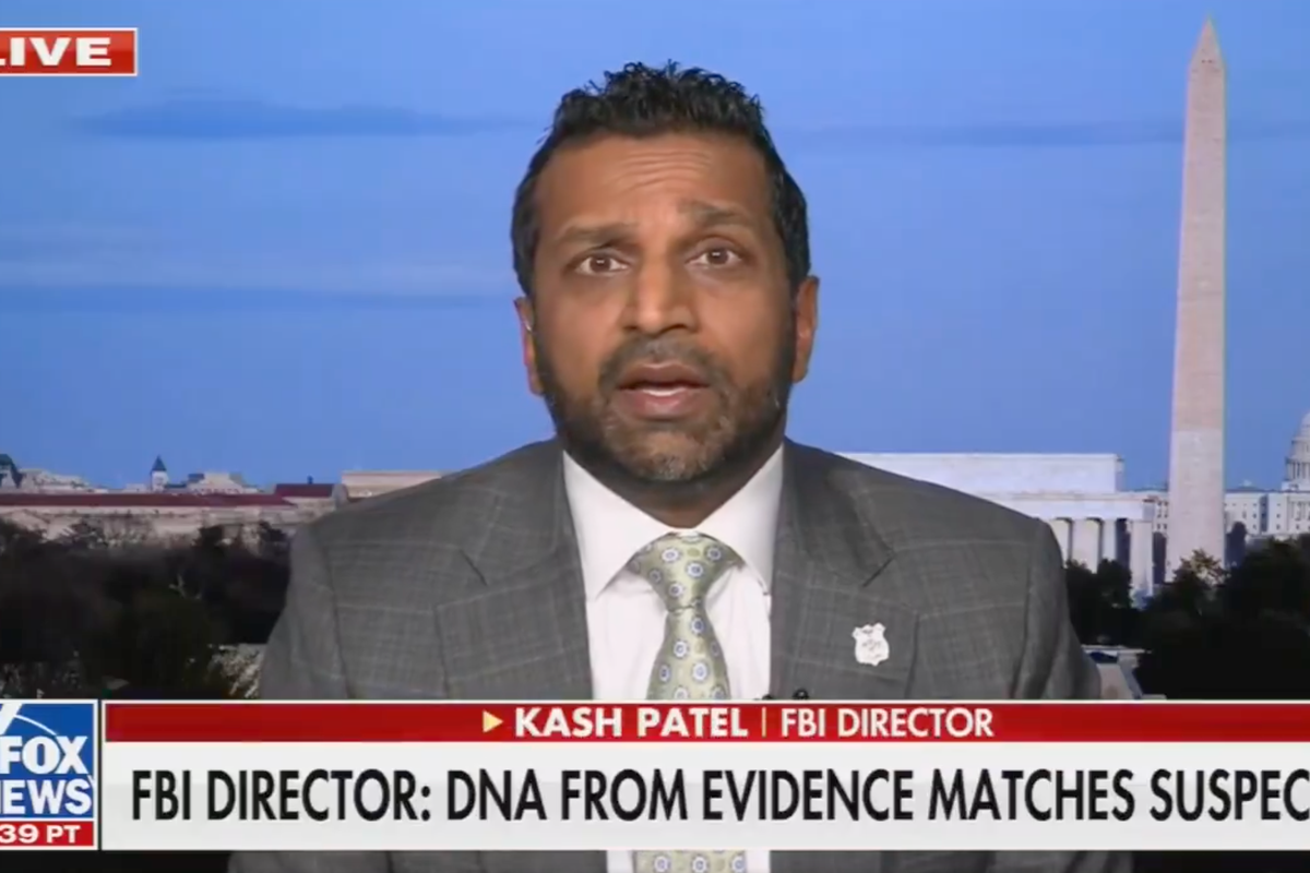 Kash Patel defends FBI’s handling of Charlie Kirk shooting and says suspect motivated by ‘hatred ...
