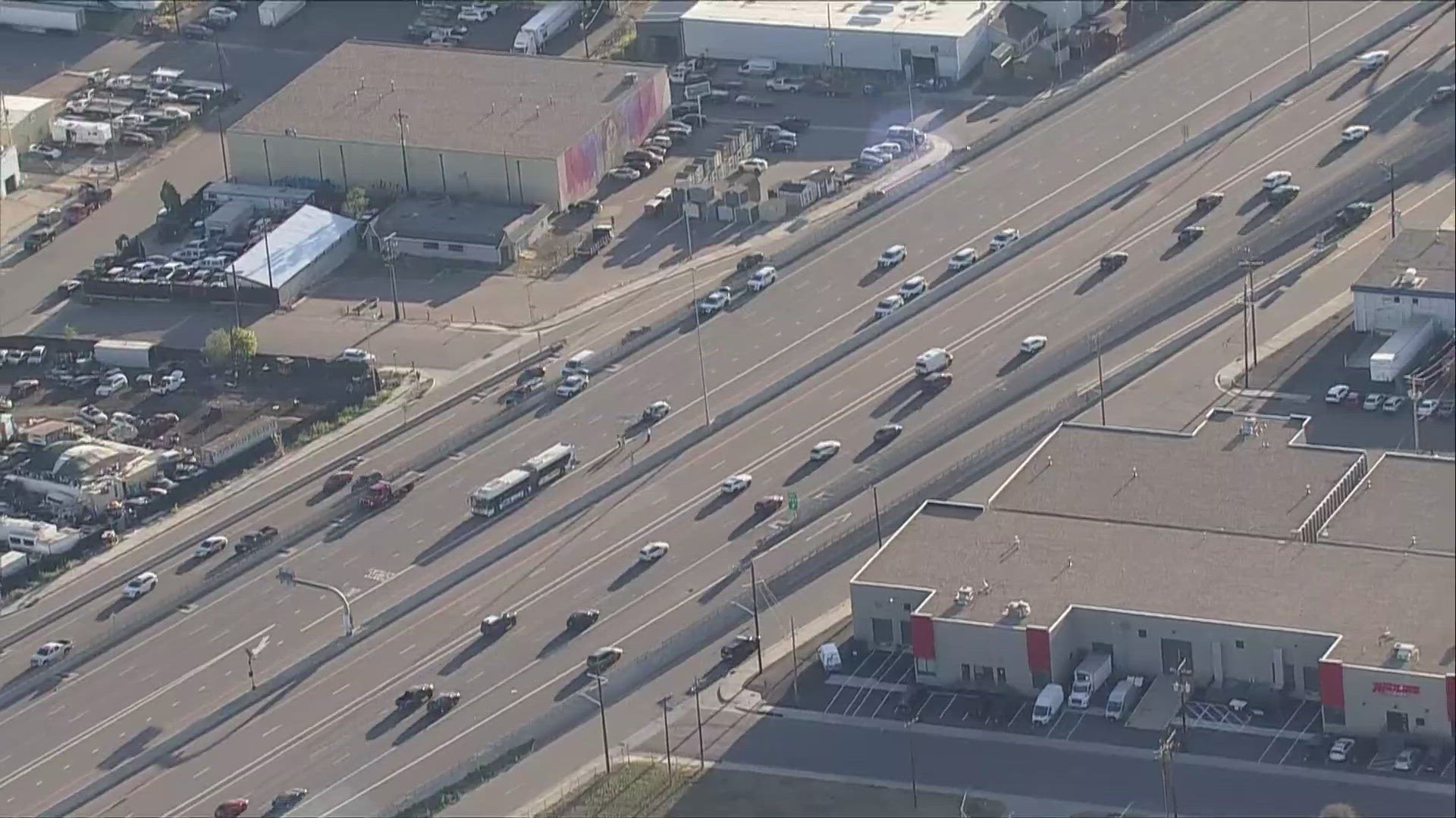 Westbound I-70 closed as police investigate deadly crash involving RTD bus