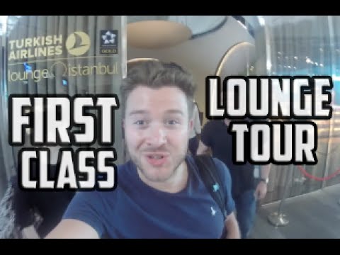 Turkish Airlines First Class Lounge Tour – Istanbul’s Luxury Giant