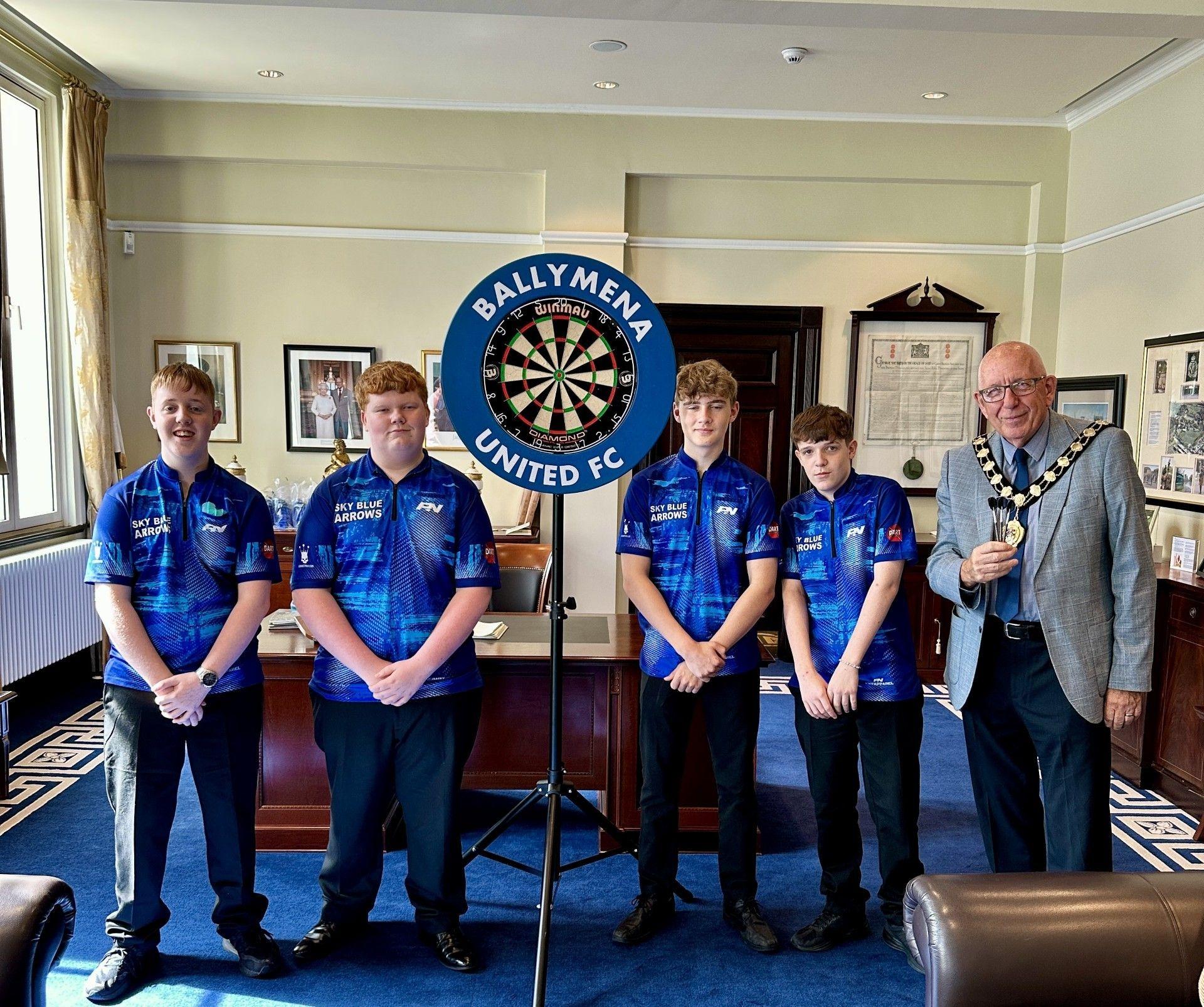 Four Ballymena youth darts players to represent Northern Ireland on ...