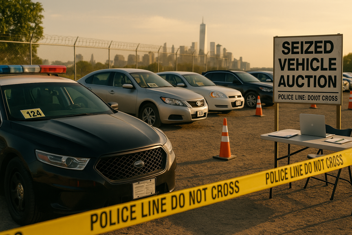 Police Seized Vehicle Auctions: How You Find a Real Deal