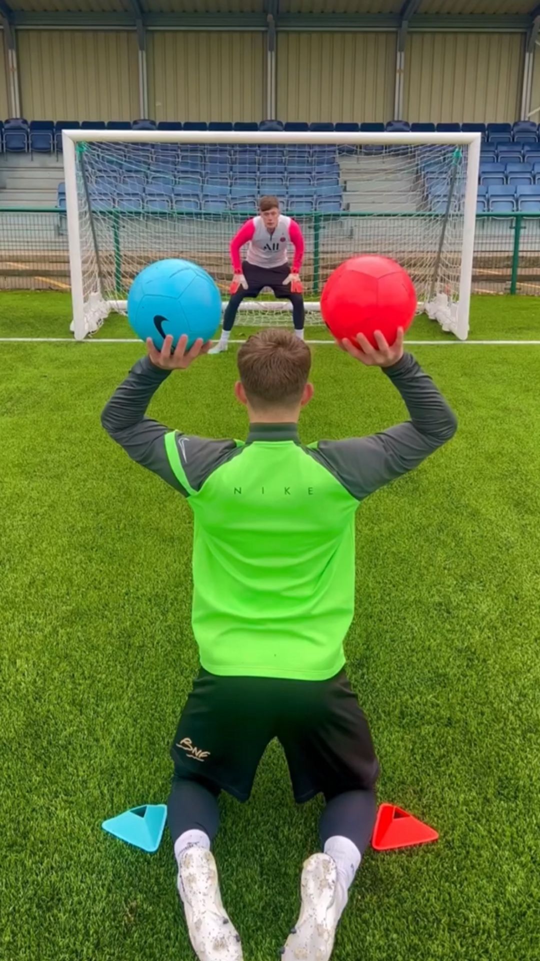Multi Ball Goalkeeper Reaction Test
