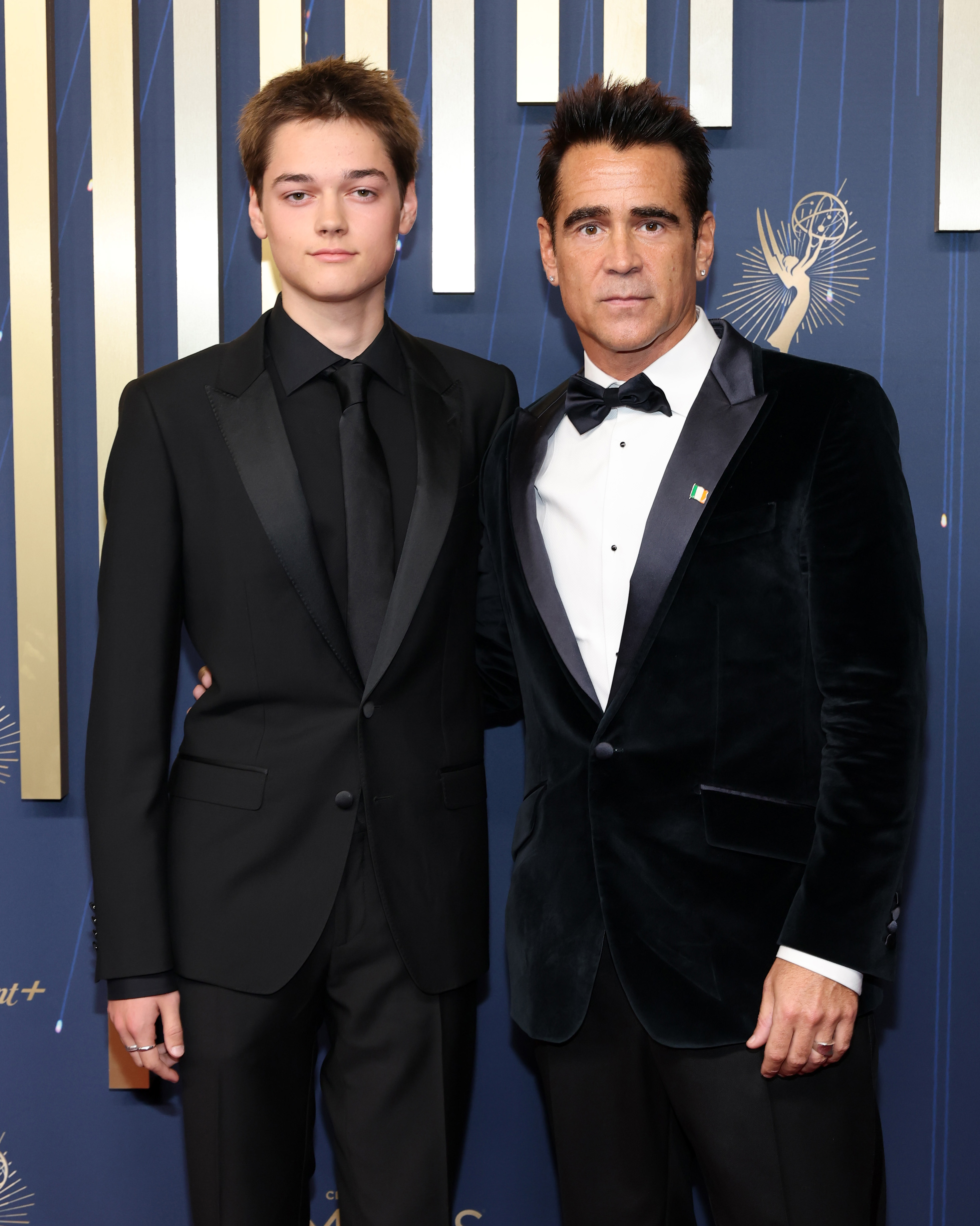 Colin Farrell’s look-alike son, Henry, 15, joins actor in rare ...