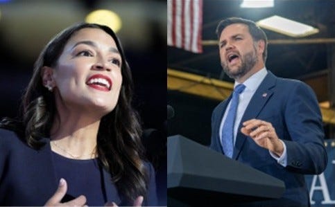 AOC, Newsom, Vance remain top picks in 2028 US presidential election ...