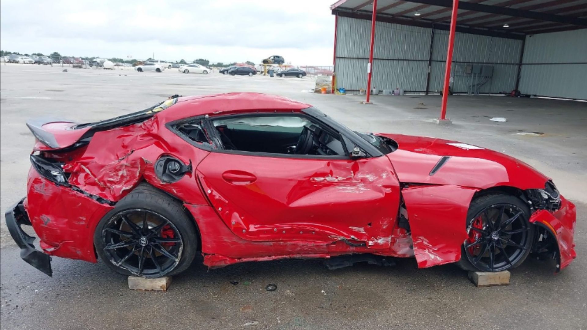 Oopsie: Toyota Supra Final Edition Crashed