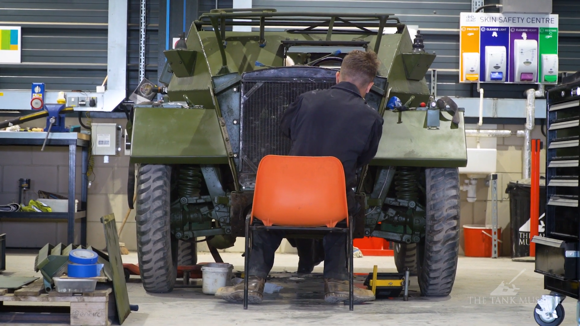 Inside Operation Market Garden Tank Workshop Diaries