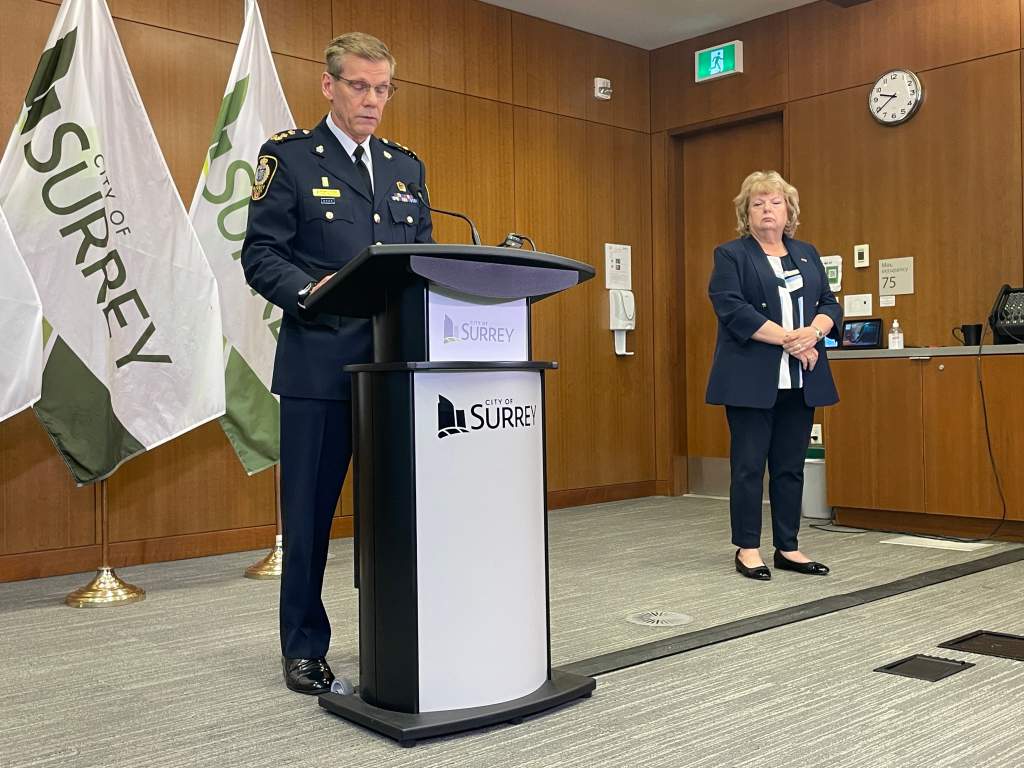 Surrey police investigate 44 cases of extortion as city posts $250,000 ...