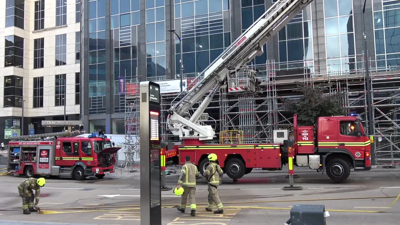 Birmingham Fire: High-Rise Blaze Brings City Centre to a Standstill