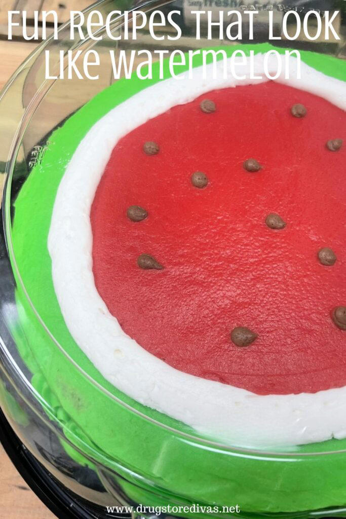 4 fun recipes that look like watermelon