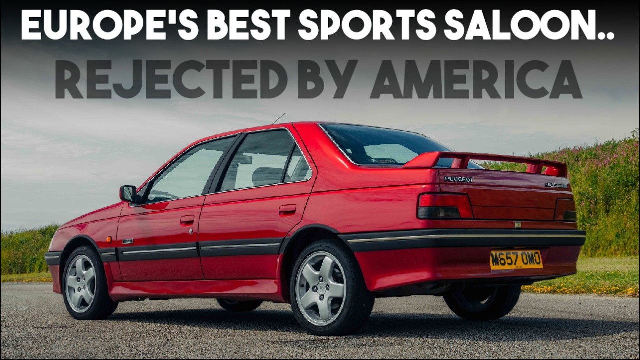 Why the USA said no to Europe's best sports saloon - Peugeot 405 Mi16