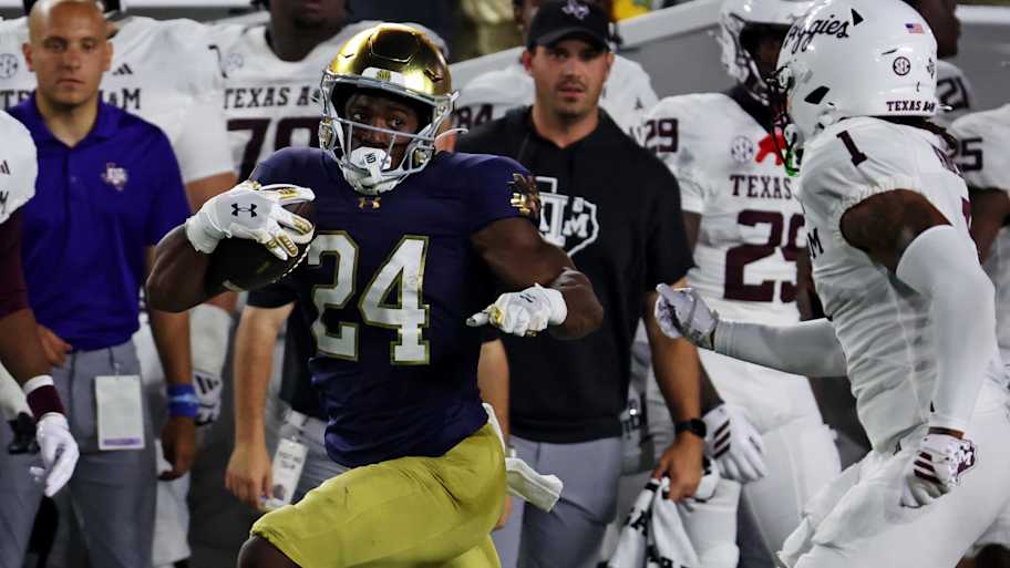 Purdue Defense Preparing for Notre Dame Running Backs Who Can 'Do It All'