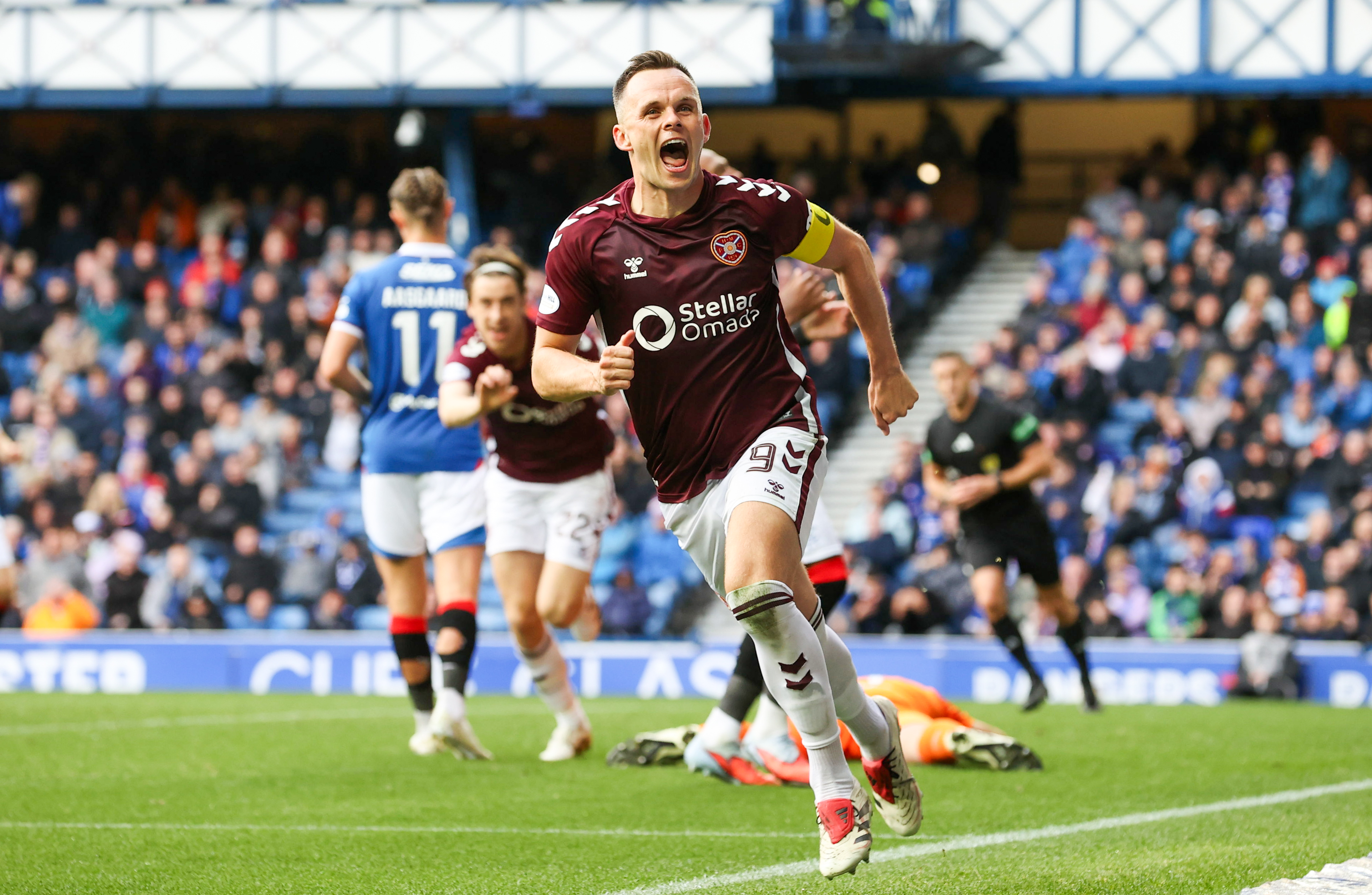 Lawrence Shankland agrees Rangers transfer as Hearts release clause emerges