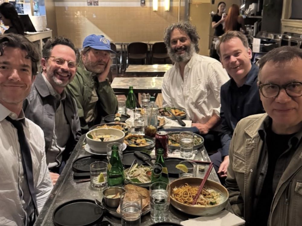 Another table of comedy stars spotted dining at Vancouver's The Lunch Lady