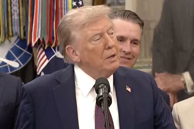 Trump's 'unusual lump' spotted under suit sparks more health theories