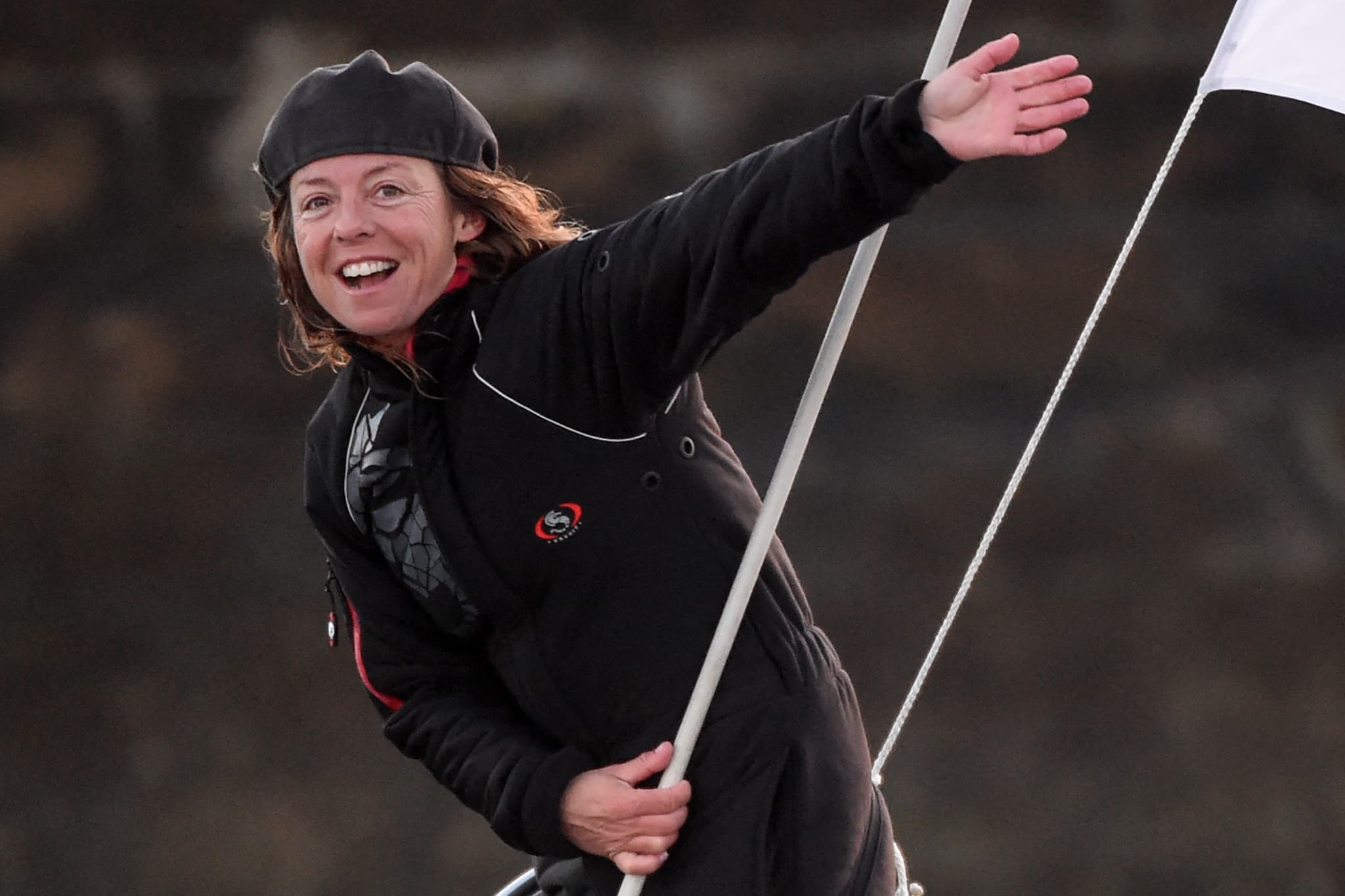 "C'est un fait marquant pour notre sport": la skipper Alexia Barrier se ...