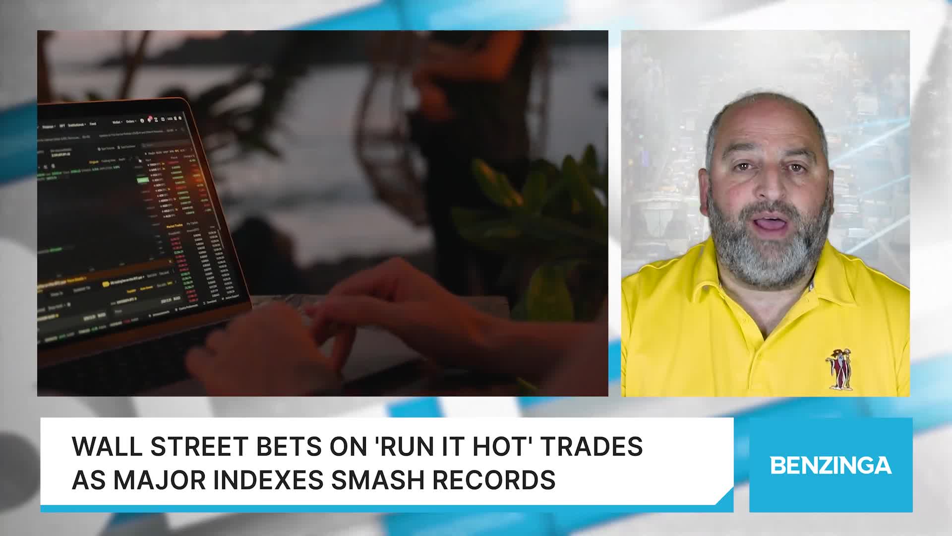 Wall Street Bets On 'Run It Hot' Trades As Major Indexes Smash Records