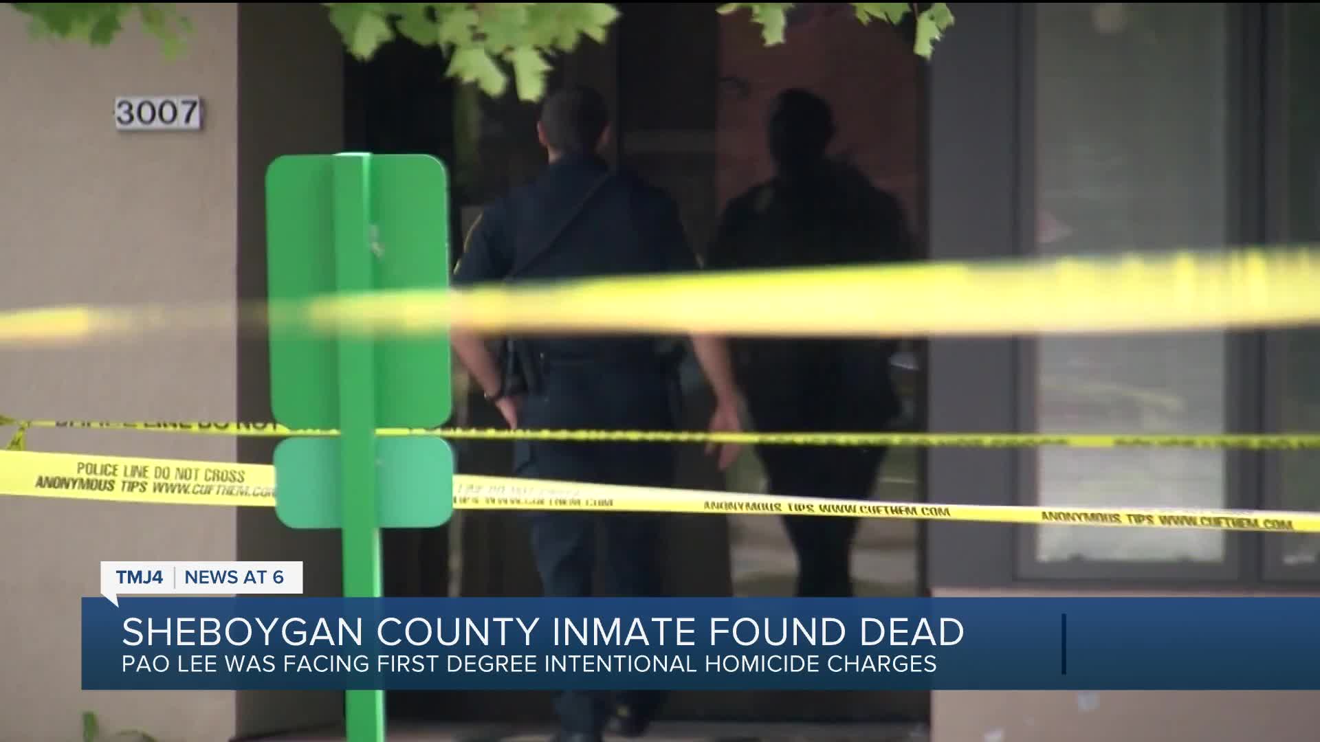 Man charged in Sheboygan shooting dies in custody