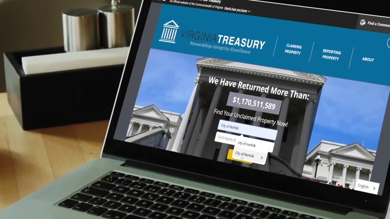 VA Treasury says they've 'shattered records' in returning unclaimed ...