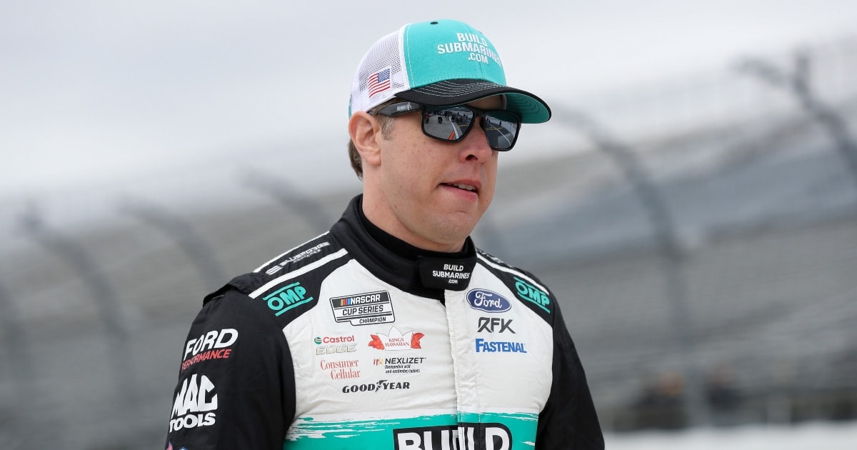 Denny Hamlin couldn’t believe ‘balls’ on Brad Keselowski hitting ...
