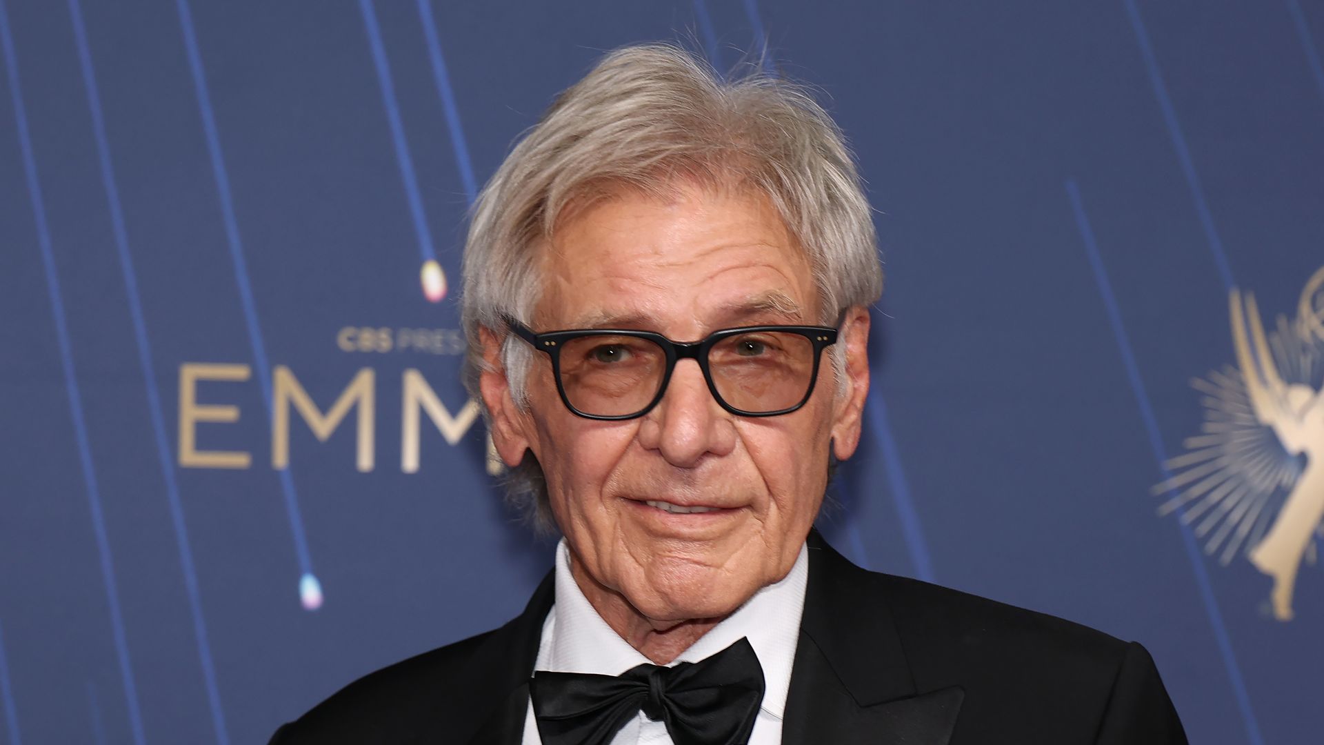 Harrison Ford's grandson towers over famous dad in rare family portrait