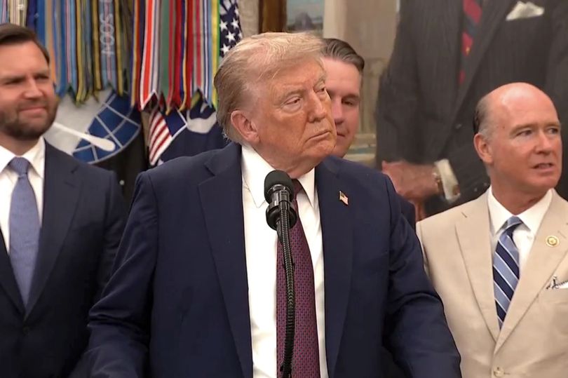 Trump's 'unusual lump' spotted under suit sparks more health theories