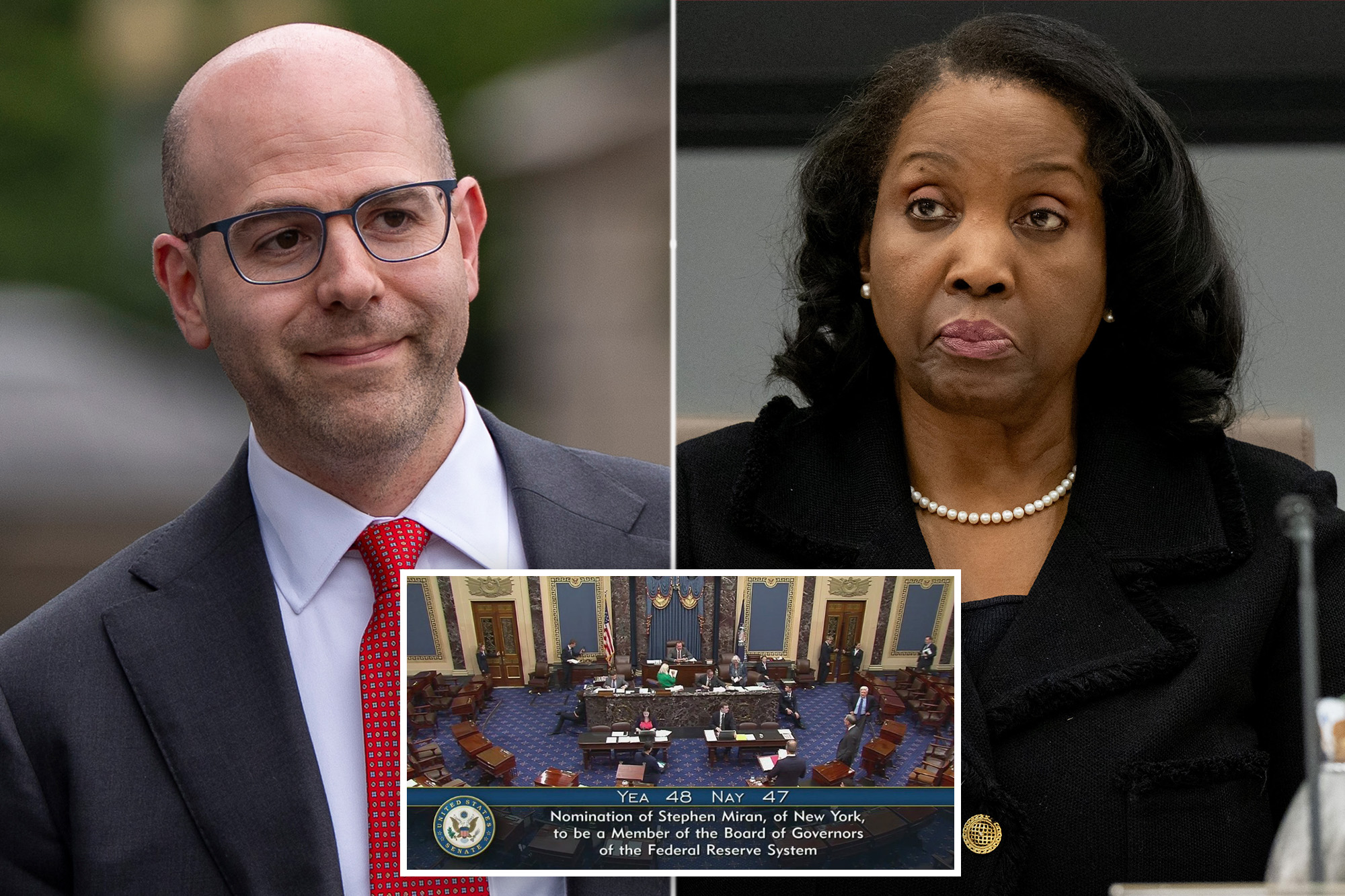 Senate confirms Trump Fed pick Stephen Miran as appeals court blocks ...