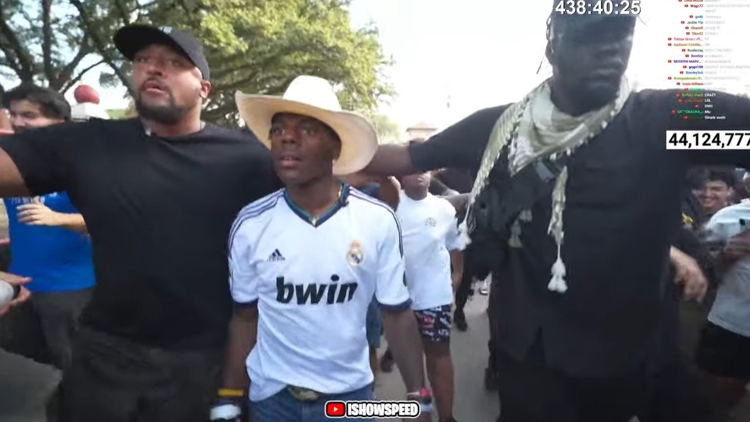 World-famous streamer makes Dallas stop on his 35-day America stream tour
