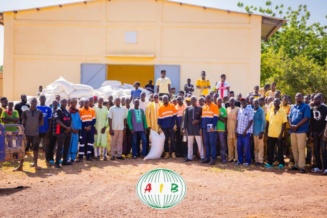 Bam : Bissa Gold offre 90 tonnes de vivres aux populations impactées et ...