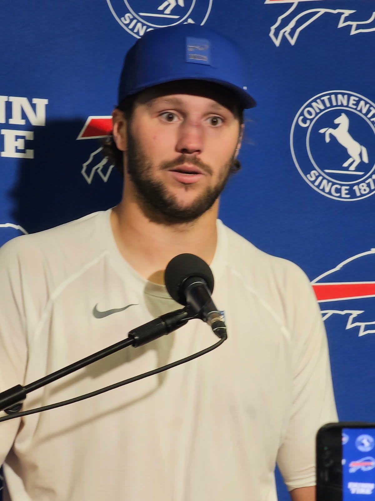 Josh Allen's nose is fine, and Bills can exhale in how defense ...