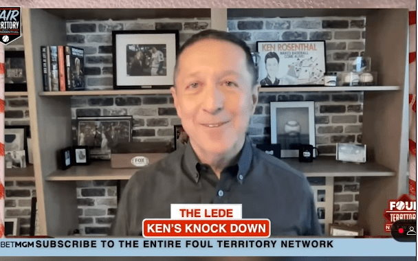 Ken Rosenthal ‘surprised’ by one aspect of cameraman video that ...