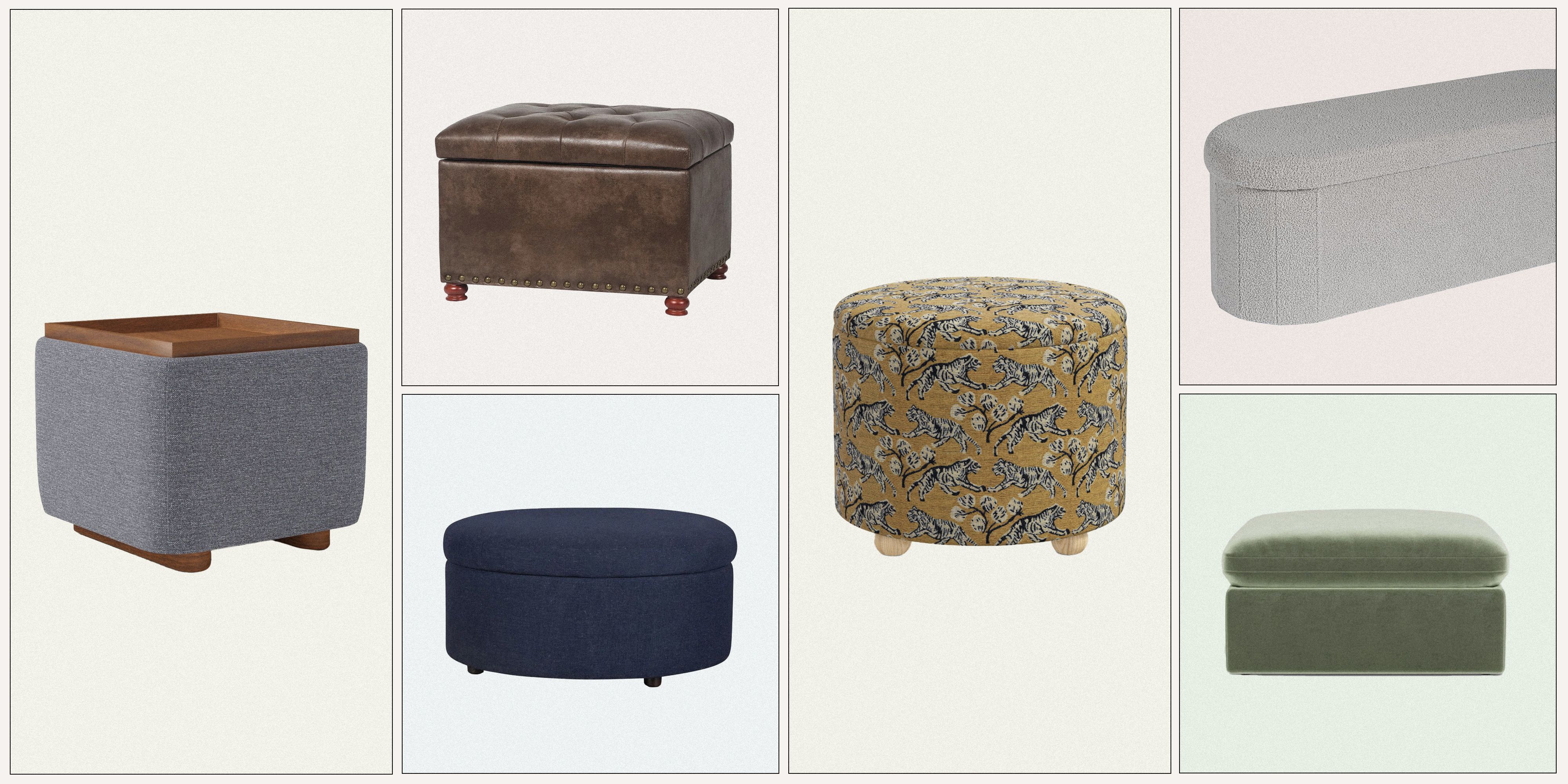 10 Storage Ottomans That Prove Multi-Functional Furniture Is the ...