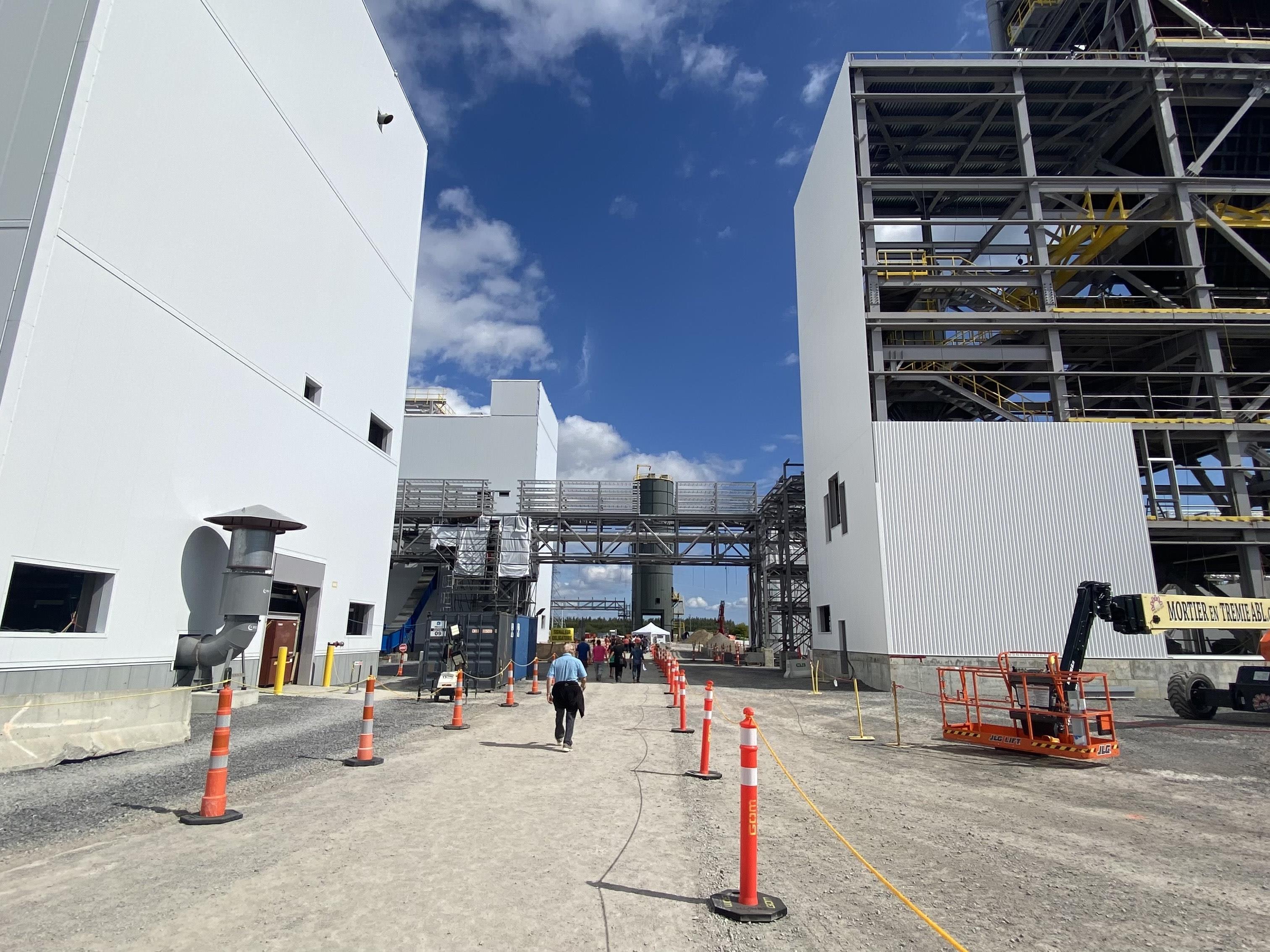 Nemaska Lithium fait découvrir sa future usine de Bécancour