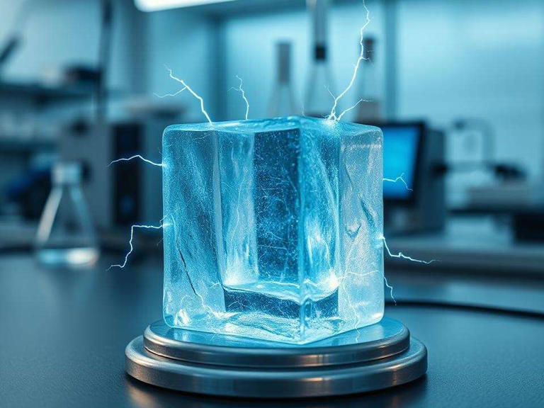 New sustainable energy source? Scientists reveal ice generates ...
